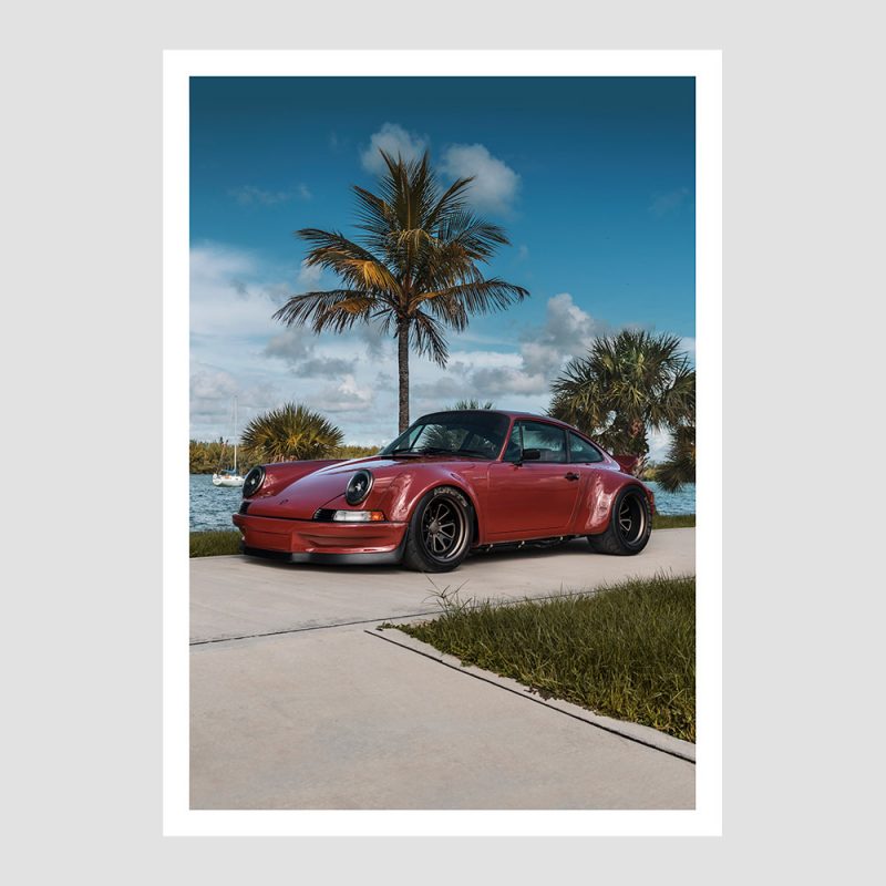 Porsche 964 RWB Backdate Palms – The Automotive Prints